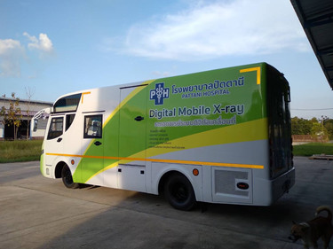 Digital X-Ray Mobile Bus With AI