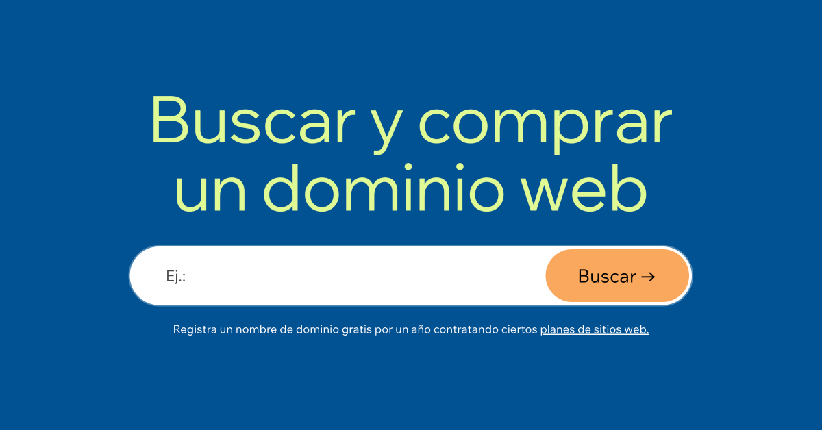 Comprar dominio web | Registrar dominio | Buscar dominios