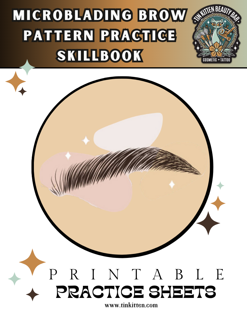 Hair Stroke Workbook Tinkittenbeautybar