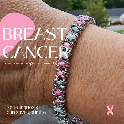 Breast Cancer Awareness Bracelet | bdsbeadedcreations