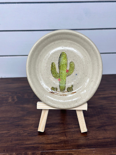 Cactus Spoon Rest | Peters Pottery Shop