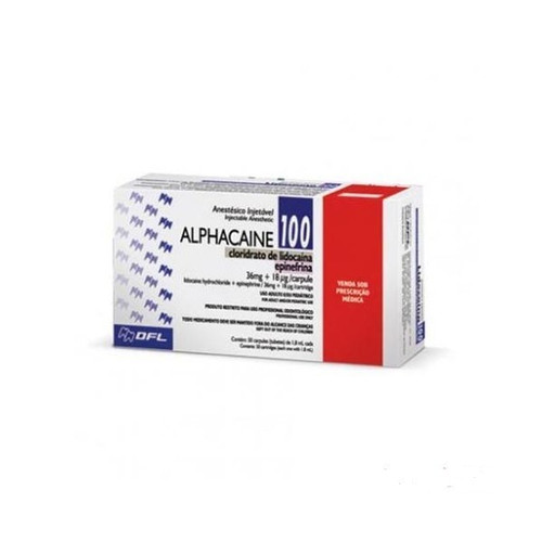 Anestesia Alphacaine Lido 2% | biosalud