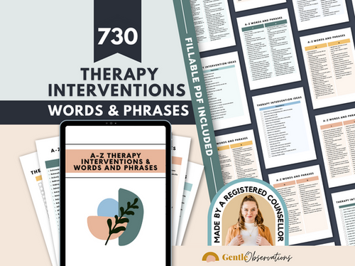 730 Therapeutic Interventions | Gentle Observations