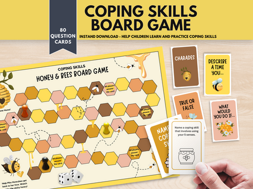Coping Skill Board Game | Gentle Observations