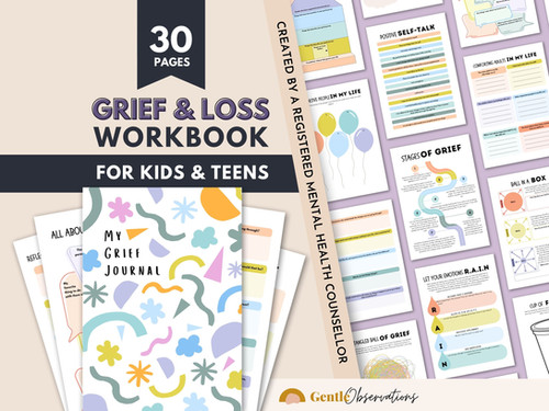 Kids Grief Workbook | Gentle Observations