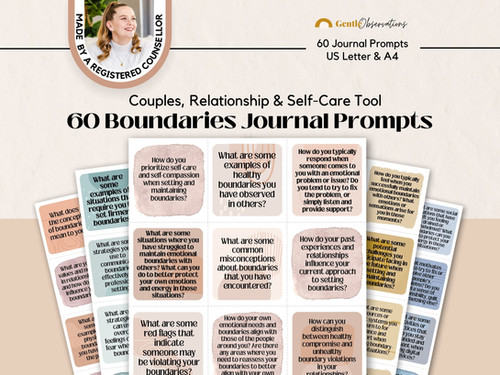 Boundaries Journal Prompts | Gentle Observations