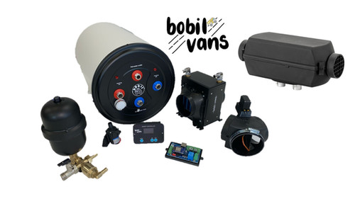Bobil Calorifier Hybrid Kit + Autoterm Heater Package | Bobil Vans