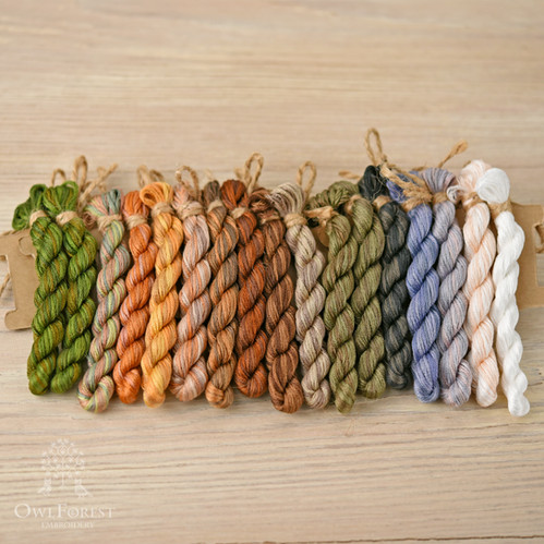 Threads-Embroidery SAL “100 Owls | spica