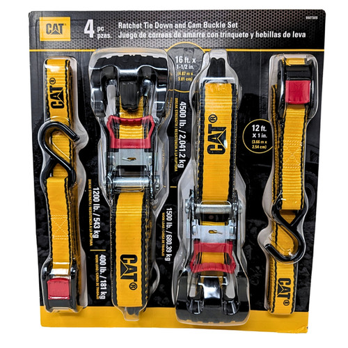 Cincha Tipo Ratchet p/Camiones 1200/4500lbs Cartepilla 980730S ...