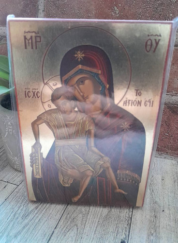 Byzantine Icon of Axion Esti | OrthodoxGladness
