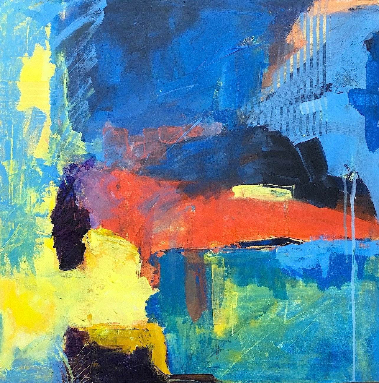 Mary Williams public art and abstract paintings