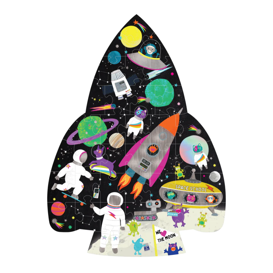Floss & Rock Rocket Jigsaw Puzzle - Space | Dance Zone Australia