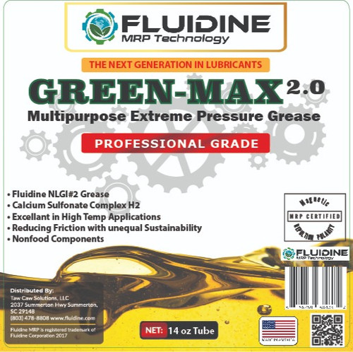 Fluidine MAX-GREEN 2.0 Extreme Pressure Grease | Fluidine 2020