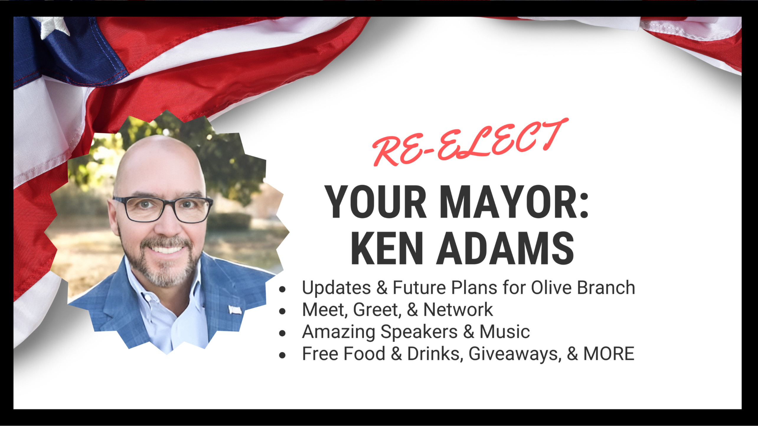 Re-Elect Ken Adams: Meet & Greet (June 13th) | OB Mayor Ken Adams