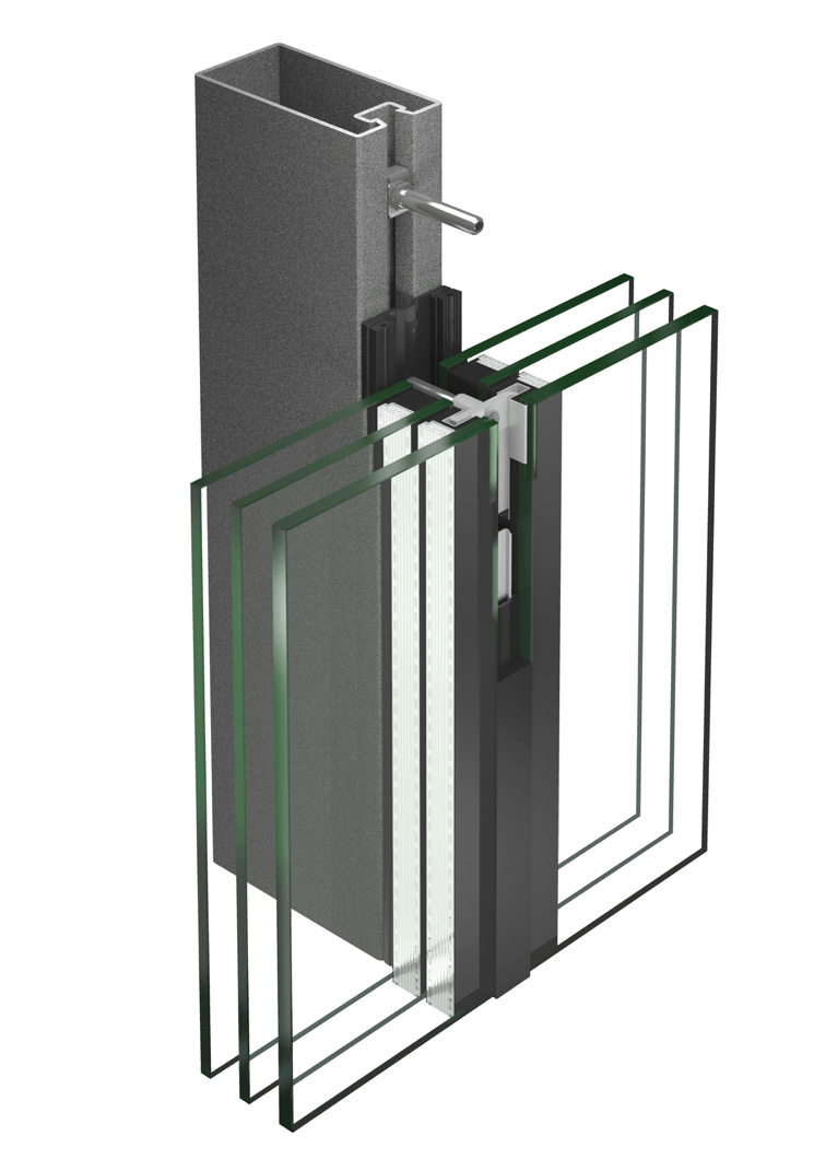 VISS SG For All Glass Façade Based On The Proven VISS System | IQ ...