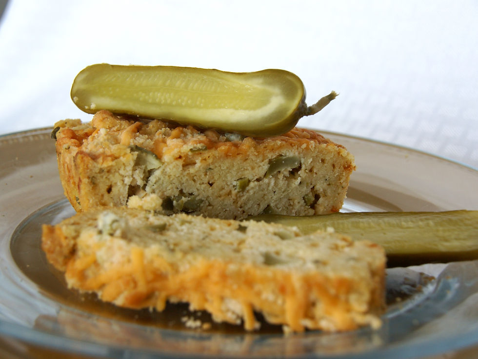 Keto Cheesy Dill Pickle Bread
