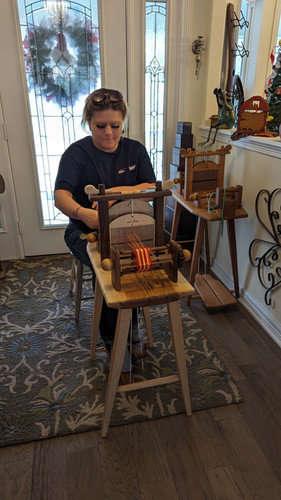 2 Treadle Reproduction Loom #11 | handywomanshop