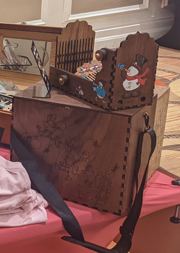 Tiny Handywoman Box Loom, Hand painted | handywomanshop