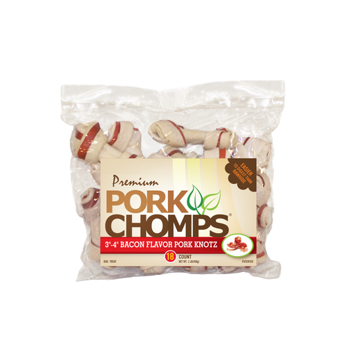 Bacon Flavor Mini Knots - 141V | Porkchomps