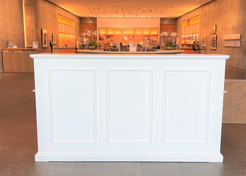 Hampton White Bar | Party Rent DFW