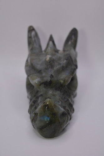 Labradorite Dragon Head Figurine | Free Spirit Elements