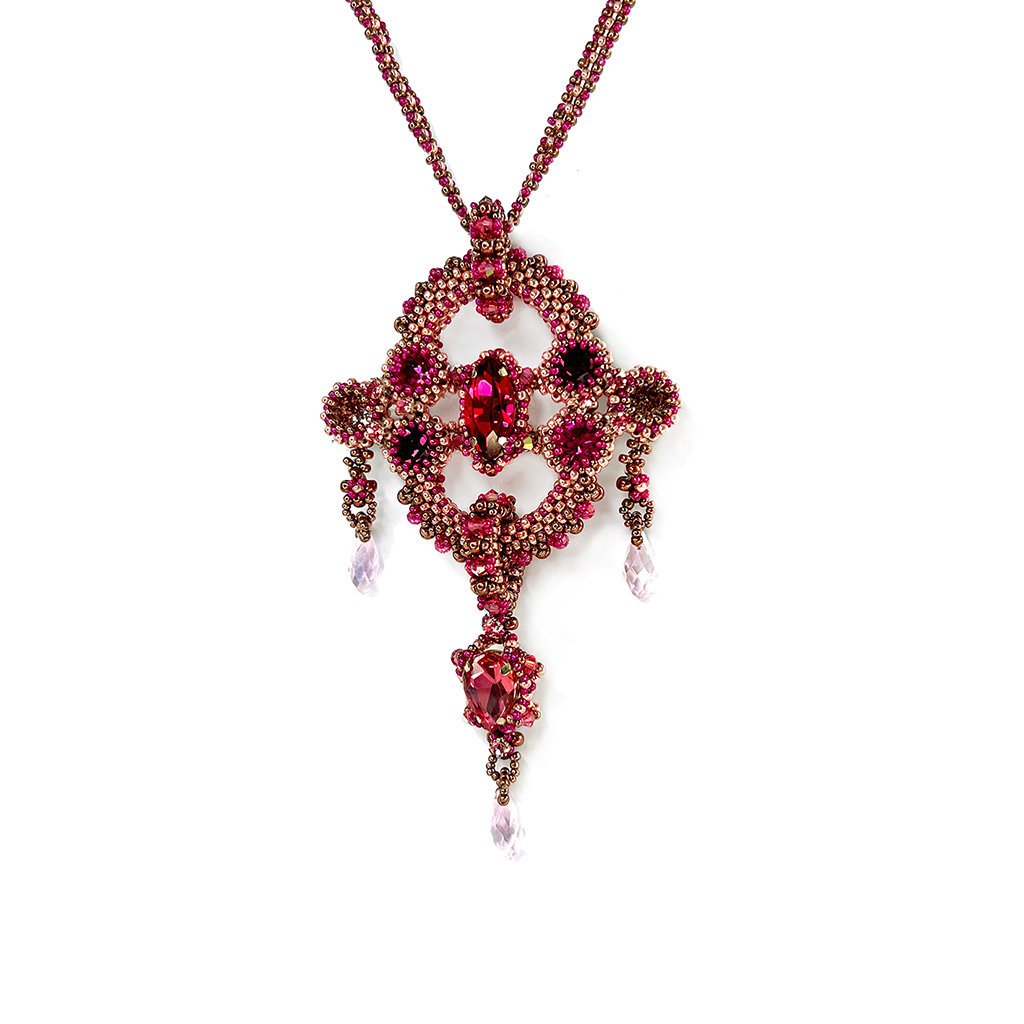 Heather Kingsley-Heath - Byzanthia Necklace | socialbeadia