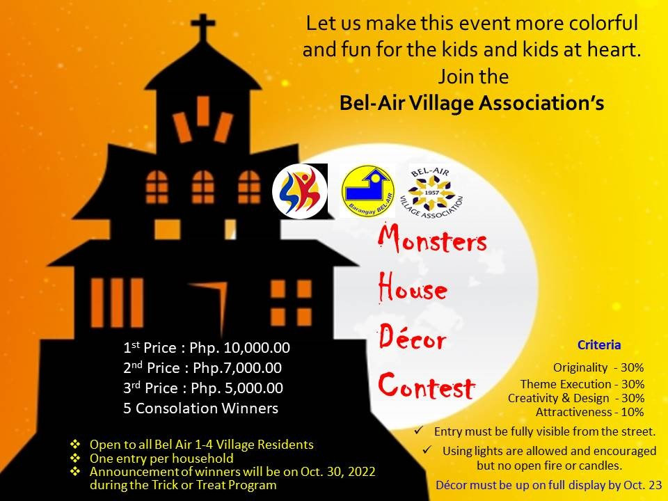 Monsters House Decor Contest