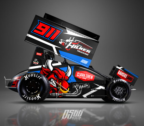 Ty Williams Sprint Car Vinyl File | Design Studio 66