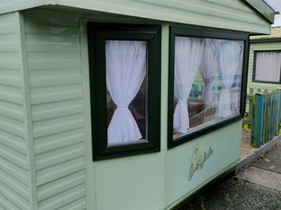 Static caravan slimline double glazing windows and doors