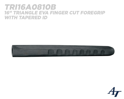 Triangle EVA Finger Cut Fore Grip with Tapered ID | theamericantackleco