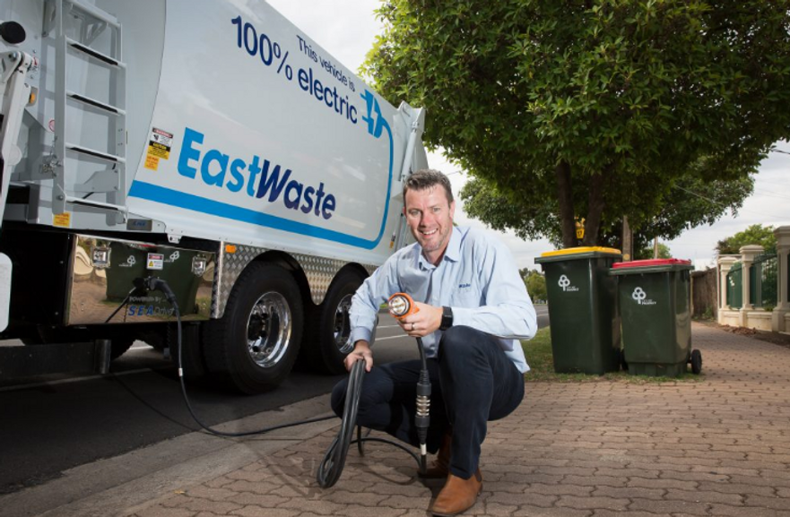 A step closer to carbon neutral goals for SA with “e” waste trucks