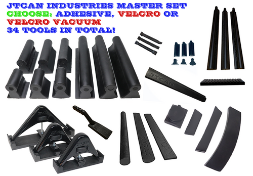 Auto Body Master Sanding Tool Set of 34 by JTCAN Industries | JTCANINC.COM