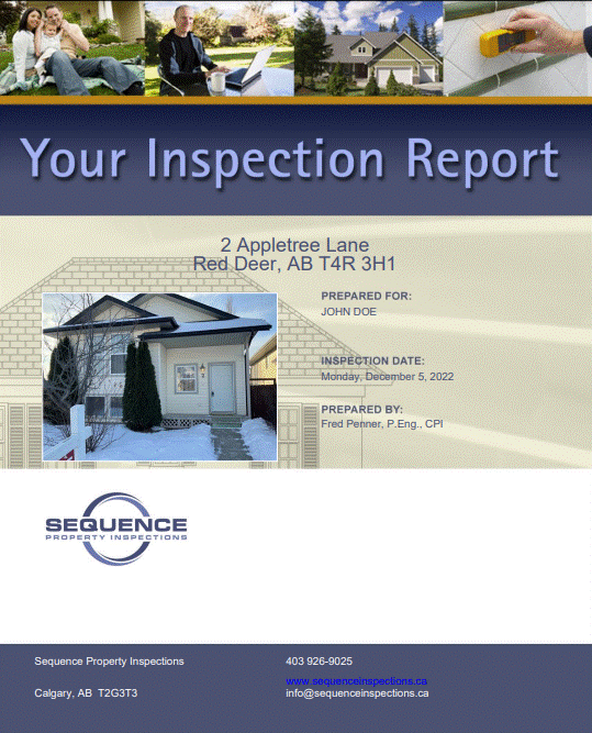 Sample Report | Calgary, Alberta | Sequence Property Inspections ...