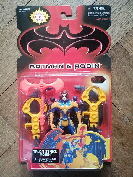 BATMAN & ROBIN figure : TALON STRIKE ROBIN , Kenner, 1997, Mint U.S ...
