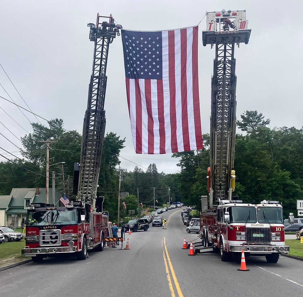 Come See Naples Ladder 9 at Sebago Days Parade