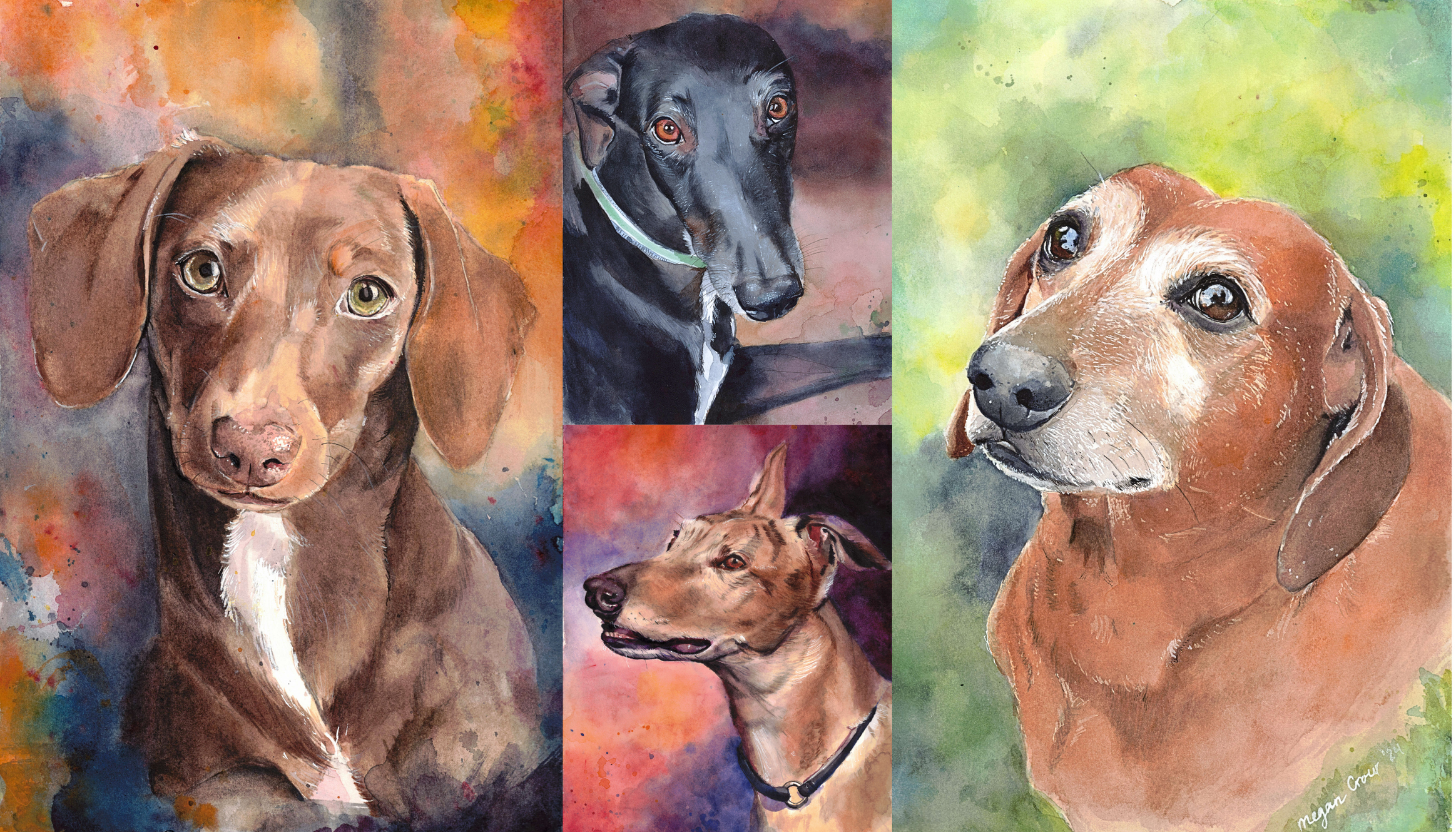 Custom Pet Portraits | One Creative Crow – United States