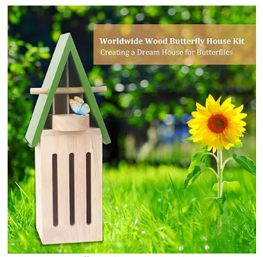 Arkearth Paintable Butterfly House Kit | Arkearth