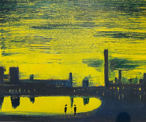 Theodore Major, Meeting Before The Factory | Collect Art