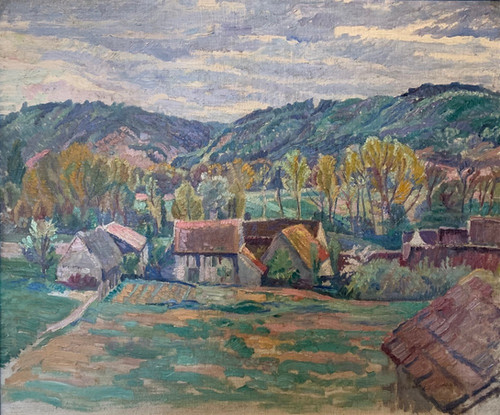 Edgar Rowley Smart 'Normandy Landscape' | Collect Art