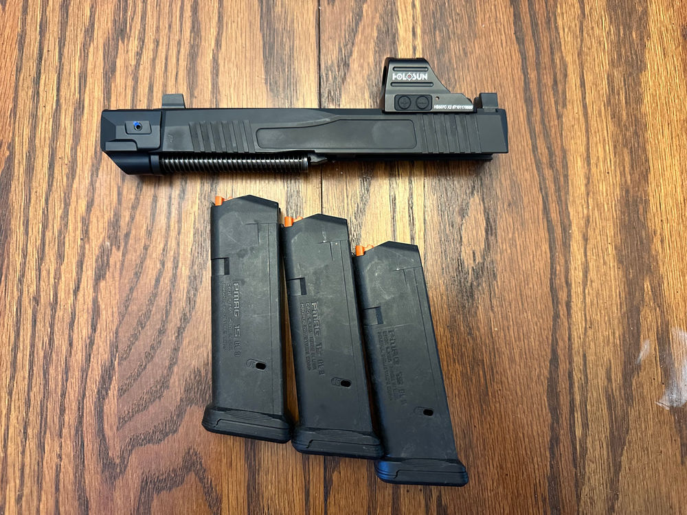 PSA Dagger Slide with compensator and holosun | coloradoguntrader