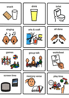 Downloadable visual supports | ASD In Church