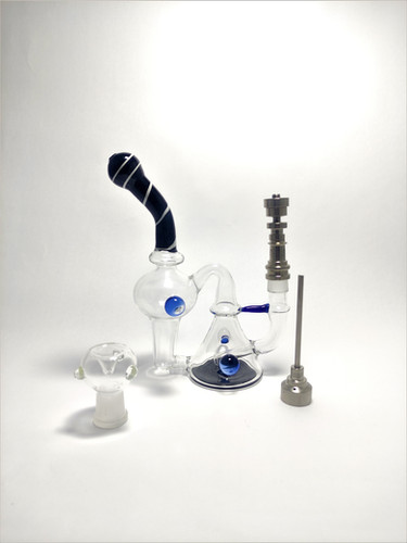 Bong Cristal Zebra Extracciones | Irie Head Shop