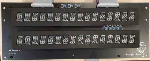 Williams WPC Alphanumeric Display Kit | wolffpac-tech