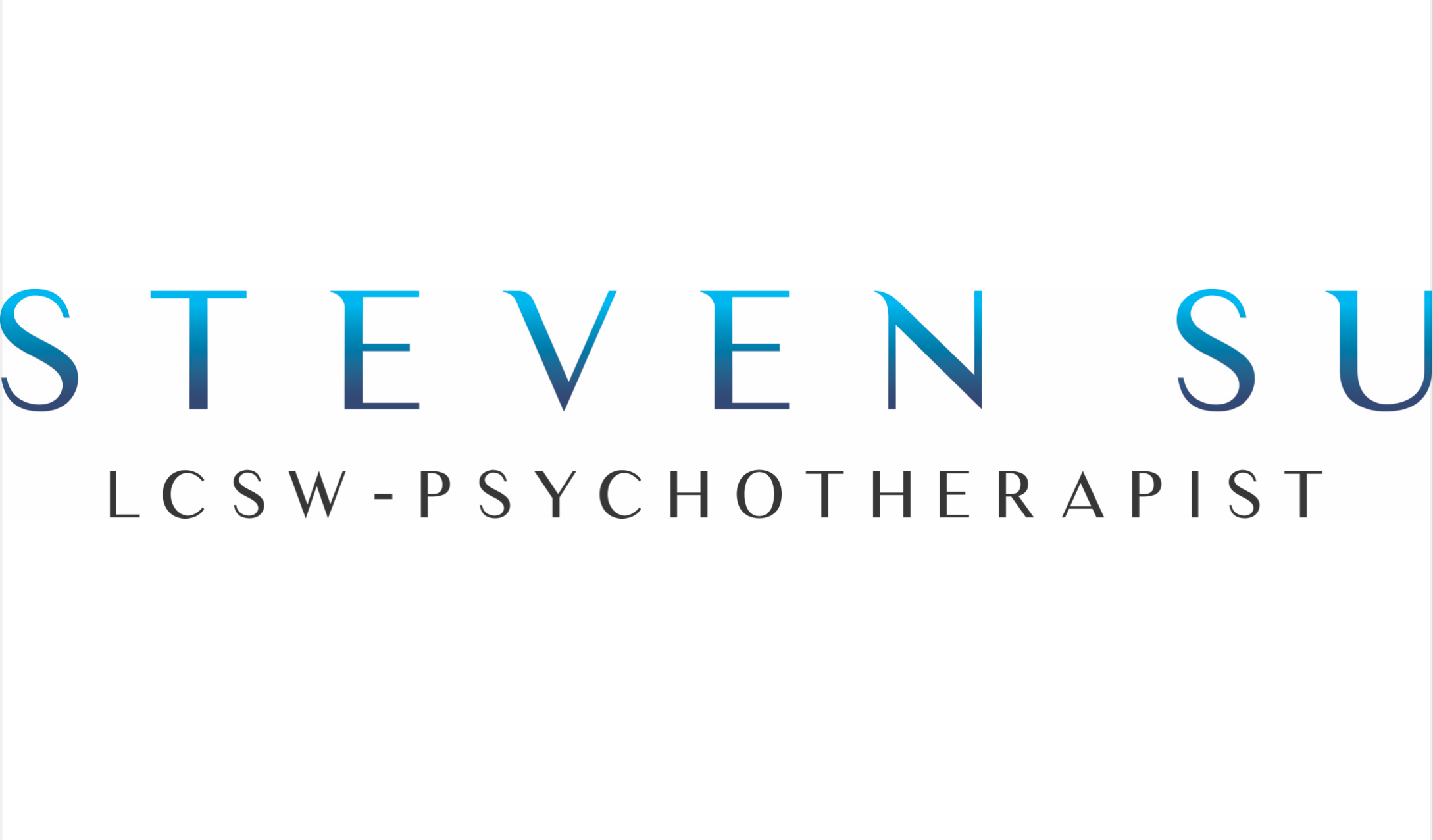Mental Health | Steven Su, LCSW - Psychotherapy and Counseling