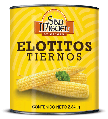 ELOTITOS TIERNOS - 6 LATAS DE 2840 GR | Tienda San Miguel