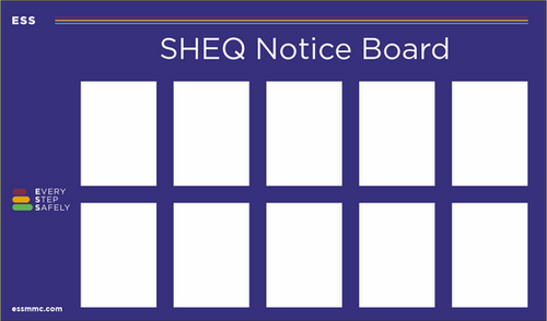 ESS-SPEC 28 - SHEQ Notice Board | CCSUK