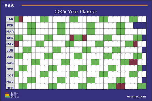 ESS-SPEC 27 - Year Planner | CCSUK
