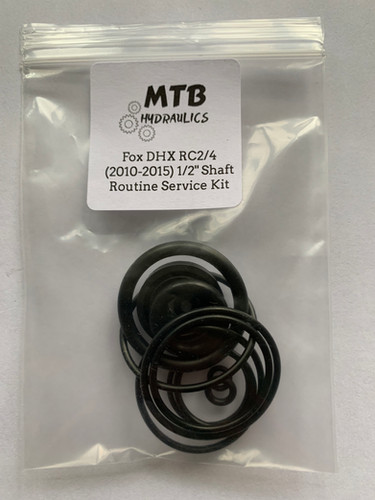 Fox DHX RC4 and RC2 1/2" Shaft (2010-2015) Rear Shock Service Seal Kit ...