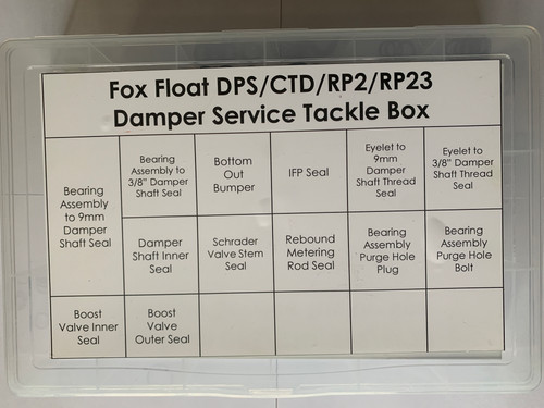 Fox Float DPS/CTD/RP2/RP23/Triad Damper Service Tackle Box | MTB Hydraulics