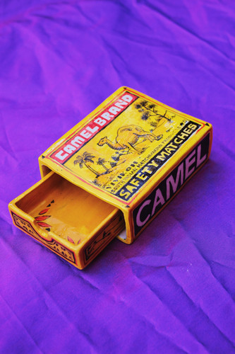 Camel - Matchbox Ash-tray | Vivikoh Studio